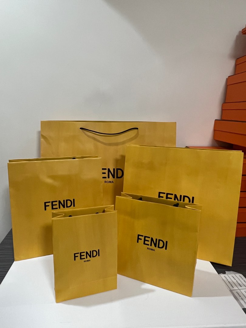 2023 Fendi Paper bags, Luxury, Bags & Wallets on Carousell
