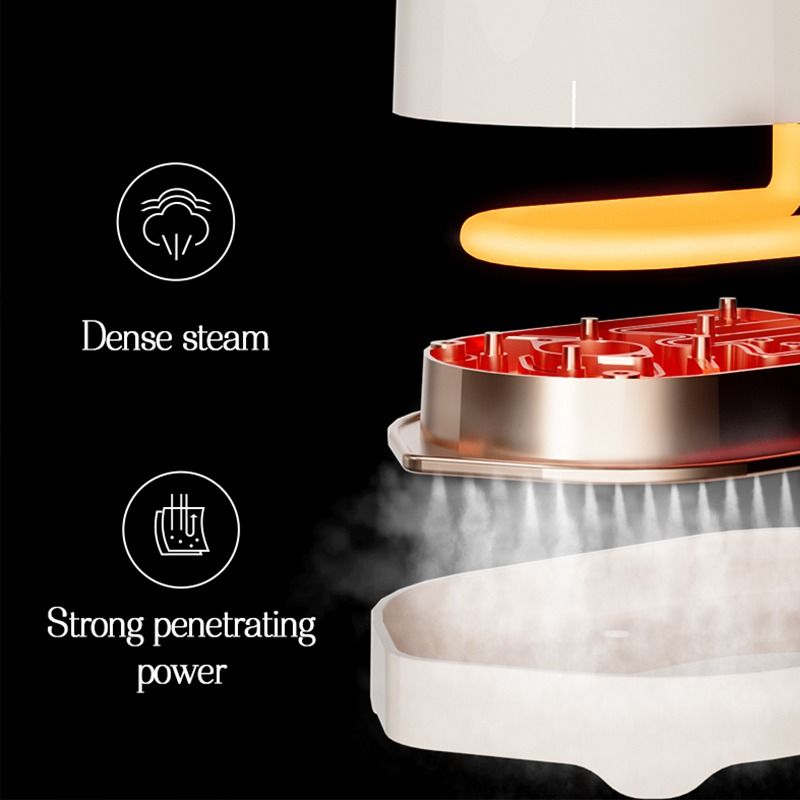 2in1 Portable Steam Iron & Garment Steamer Detachable Water Tank ...