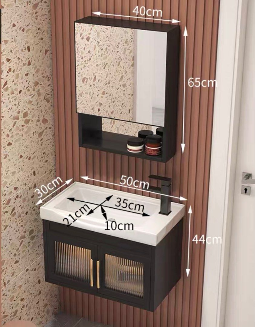 35-40cm Width Bathroom Vanity Set, Furniture & Home Living, Bathroom ...