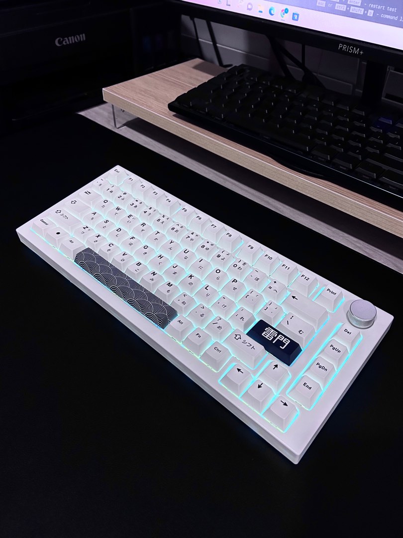75% Custom Mechanical Keyboard (Shirakawa Keycaps), Computers & Tech, Parts & Accessories ...
