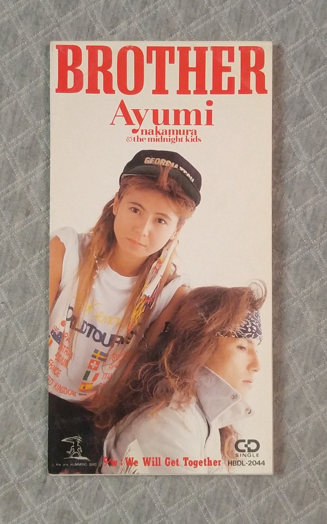 中村あゆみ - BROTHER 日版 二手單曲 CD, 書籍、休閒與玩具, 樂器、音樂相關, CD、DVD在旋轉拍賣