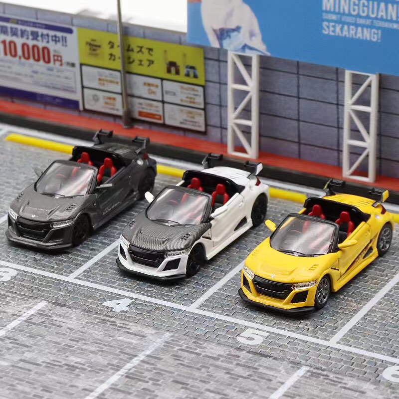 預訂 pre-order**** Master 1:64合金模型。S-Series S跑車系列 Honda S660 Mugen無限改裝版 雙尾翼版, 興趣及遊戲, 玩具 & 遊戲類 ...