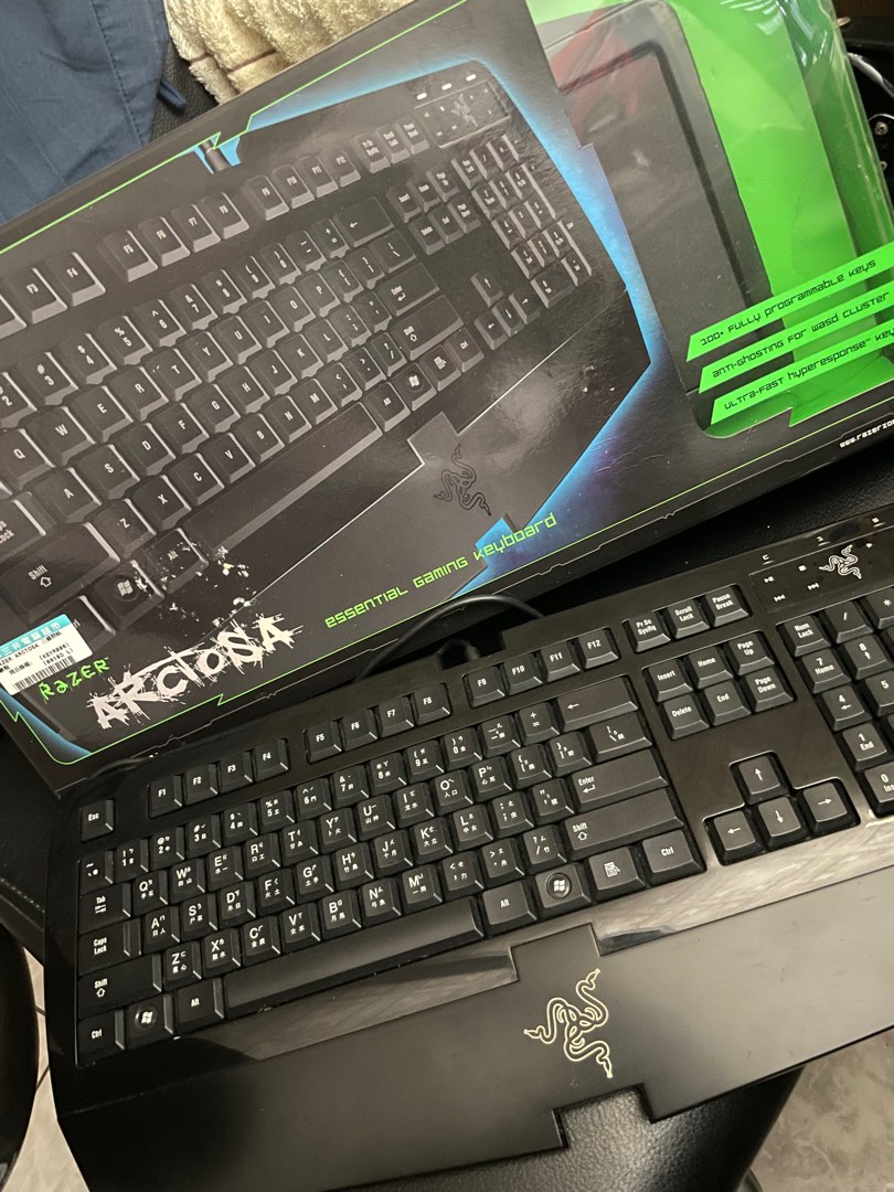 雷蛇鍵盤 Razer rz03-0026, 電腦及科技產品, 電腦周邊產品, 電腦鍵盤及相關產品在旋轉拍賣