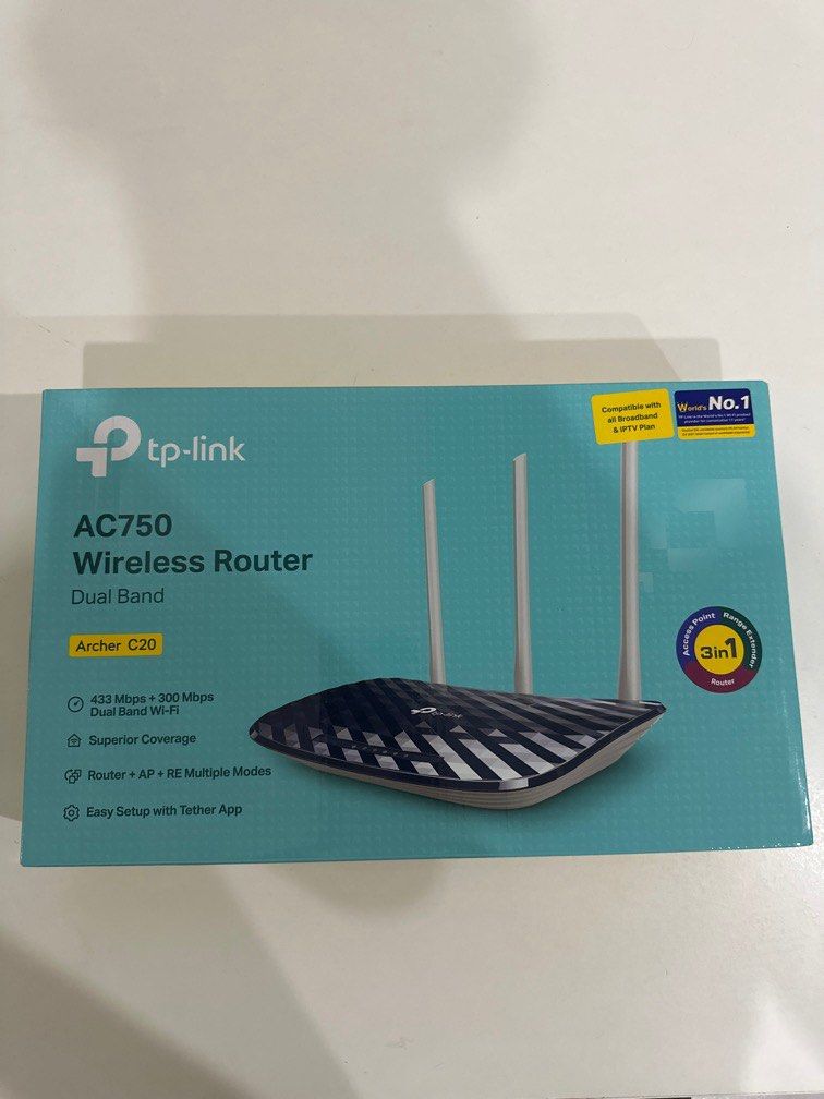 AC750 Wireless Router, Computers & Tech, Parts & Accessories ...