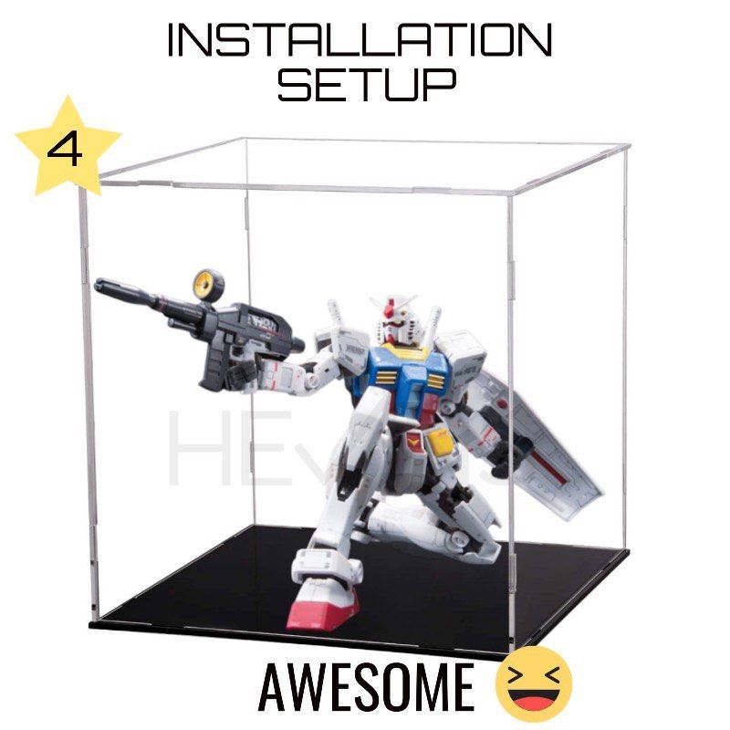 Acrylic Transperant Display Box, Furniture & Home Living, Home ...