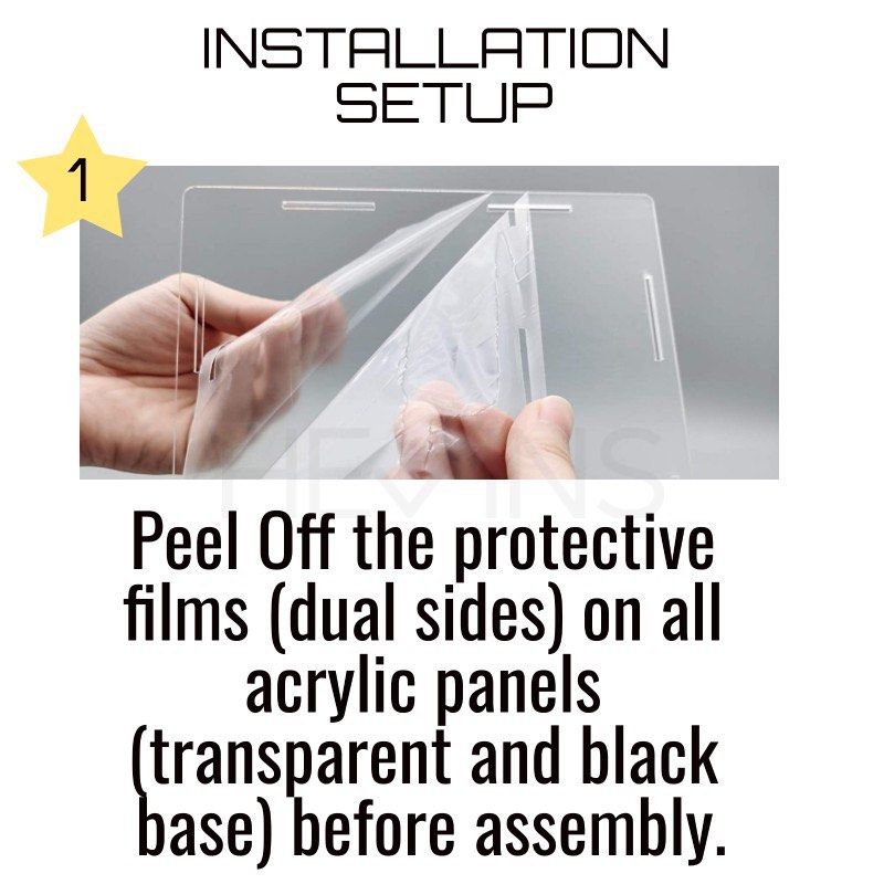 Acrylic Transperant Display Box, Furniture & Home Living, Home ...
