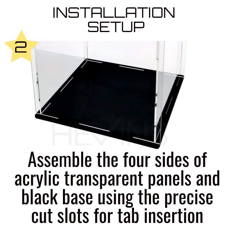Acrylic Transperant Display Box, Furniture & Home Living, Home ...