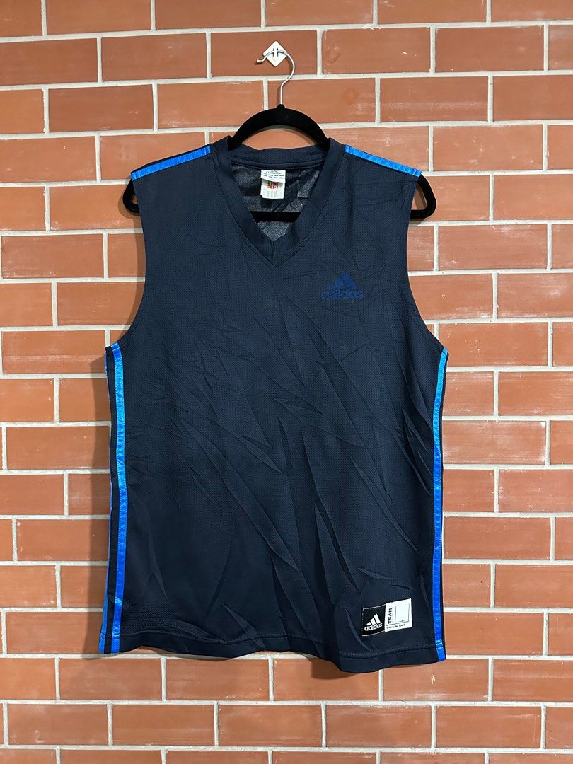 Adidas Basketball sando, Men's Fashion, Activewear on Carousell