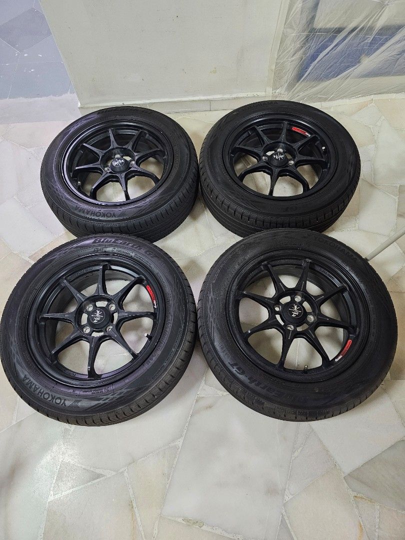 Advanti Racing Rim (15") with Yokohama Bluearth GT Tyre, Car ...