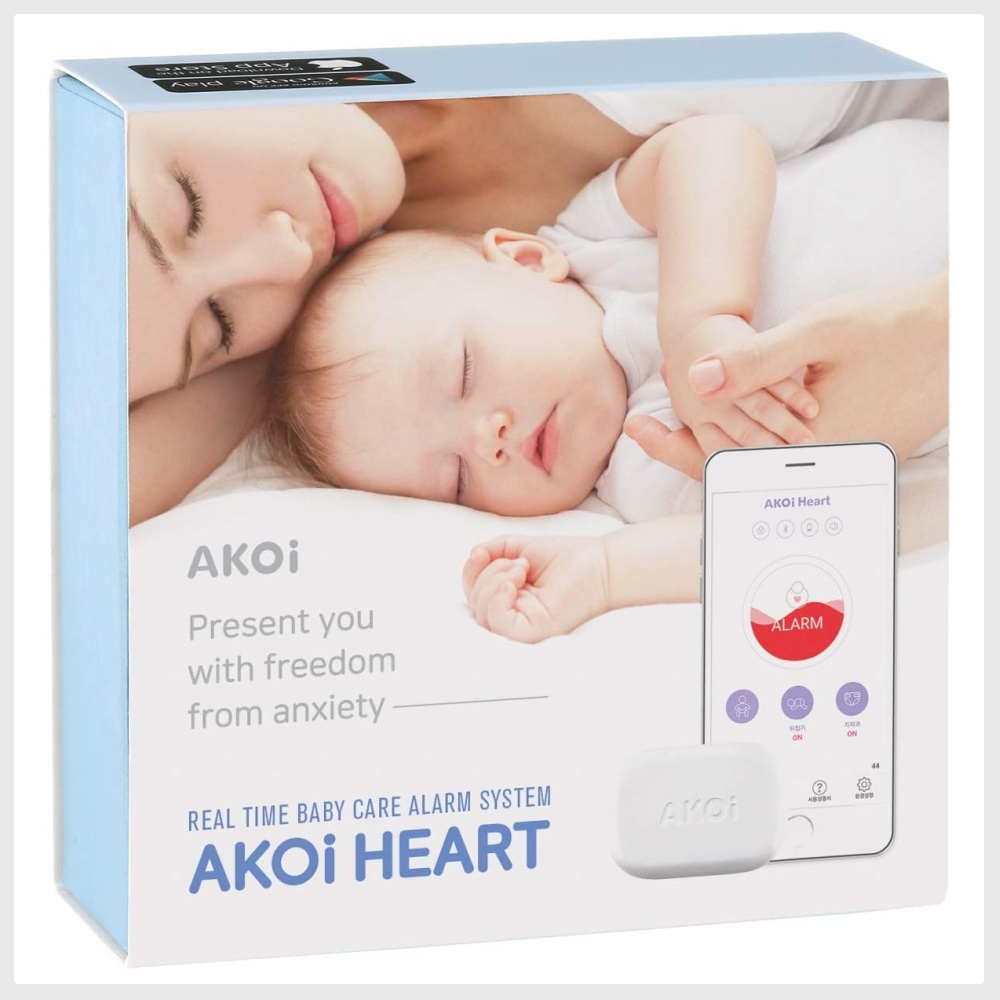 AKOi Heart Real Time Baby Care Alarm System, Baby Monitoring Sensor ...