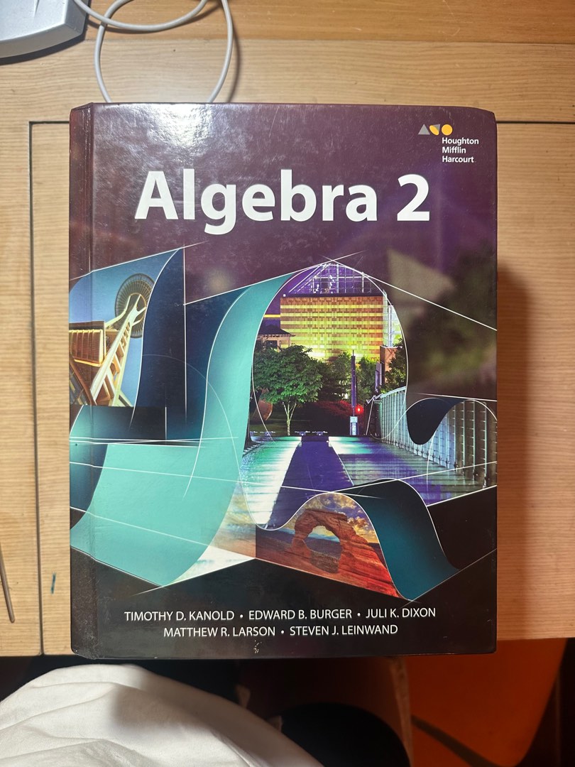英文課本｜代數Algebra 2| Houghton Mifflin Harcourt |精裝書, 哩哩扣扣, 其他在旋轉拍賣
