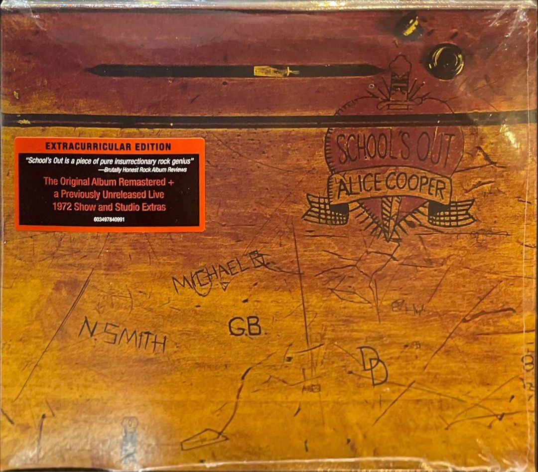 ALICE COOPER: SCHOOL’S OUT (2CD DELUXE EDITION), Hobbies & Toys, Music & Media, CDs & DVDs on ...
