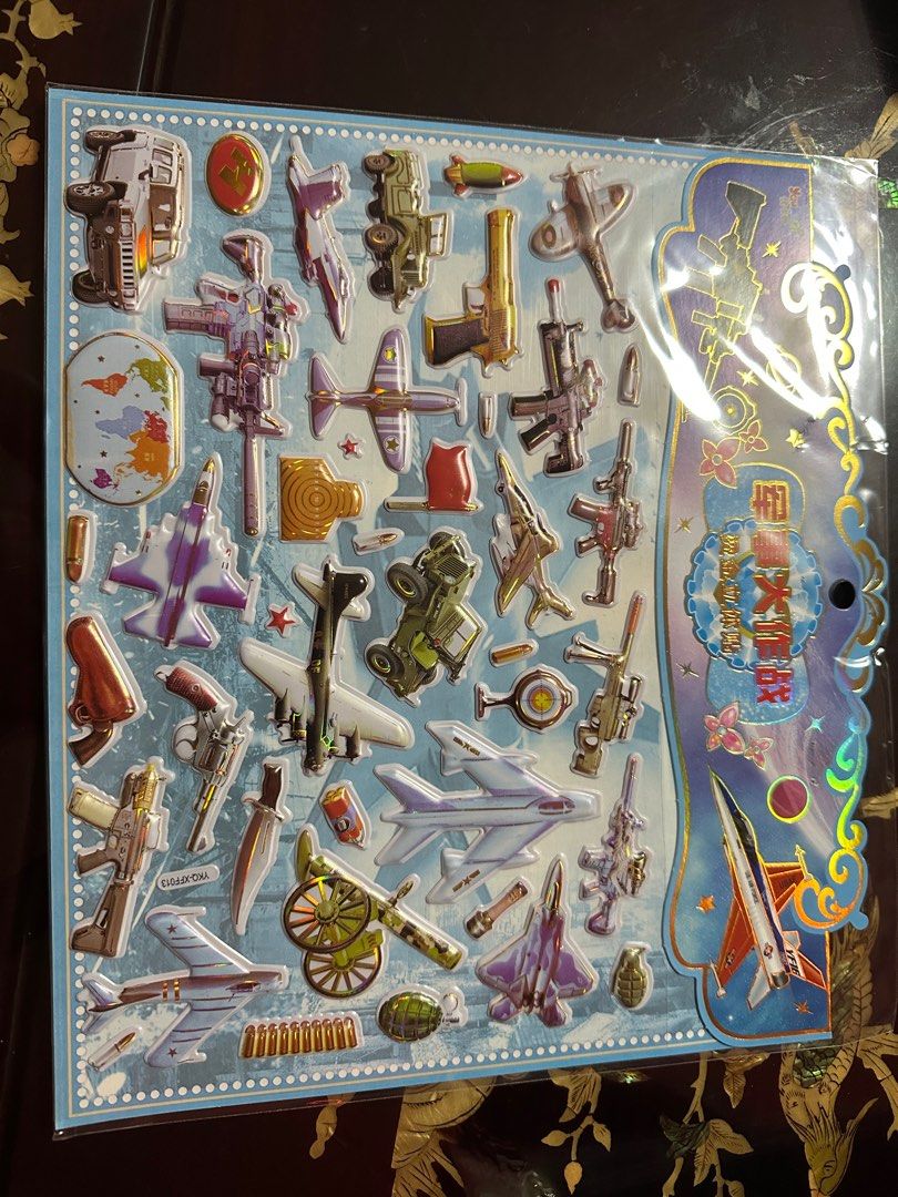 All types of stickers, Hobbies & Toys, Toys & Games on Carousell