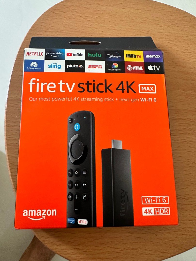 Amazon Fire Stick 4K Max, TV & Home Appliances, TV & Entertainment ...