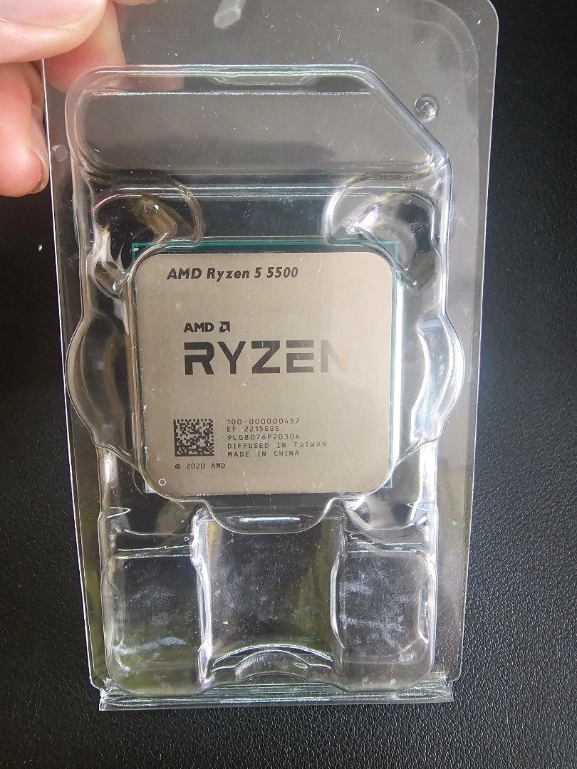 AMD Ryzen 5 5500 CPU, Computers & Tech, Parts & Accessories, Computer ...