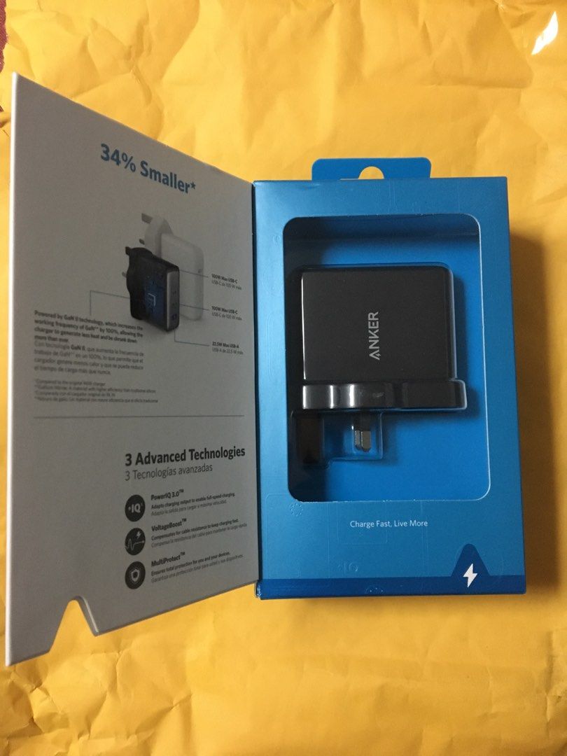 Anker 736 charger 100w, Mobile Phones & Gadgets, Mobile & Gadget ...