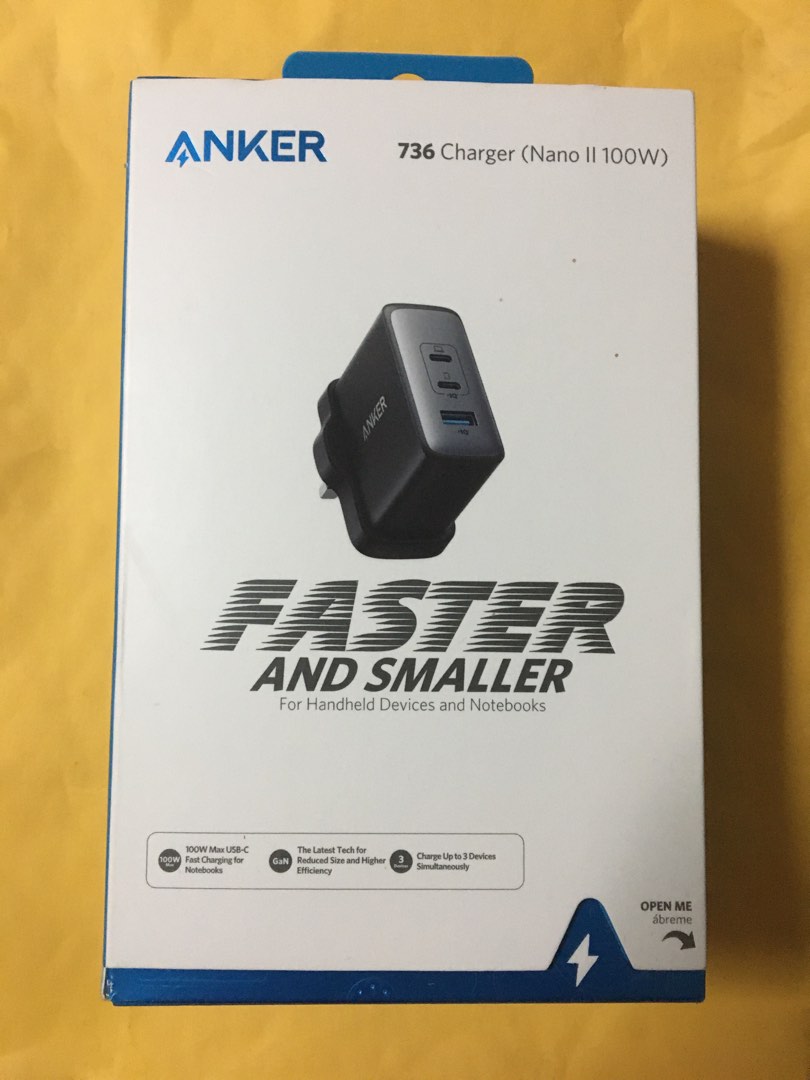 Anker 736 charger 100w, Mobile Phones & Gadgets, Mobile & Gadget ...