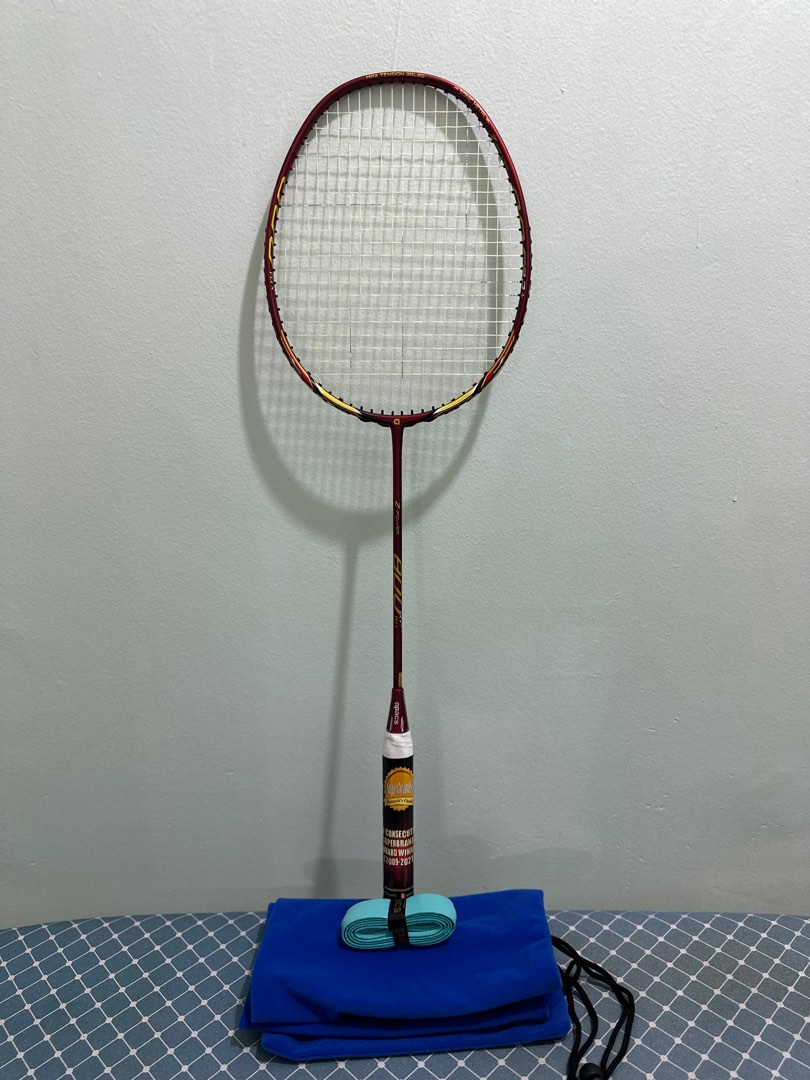 ($60) Apacs Badminton Racket (Z-Power 800PR+), Sports Equipment, Sports ...
