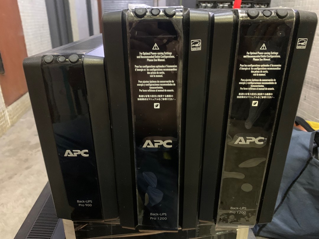 APC Back UPS Pro BR 900VA/540Watts , 6 Outlets, AVR, LCD Interface ...