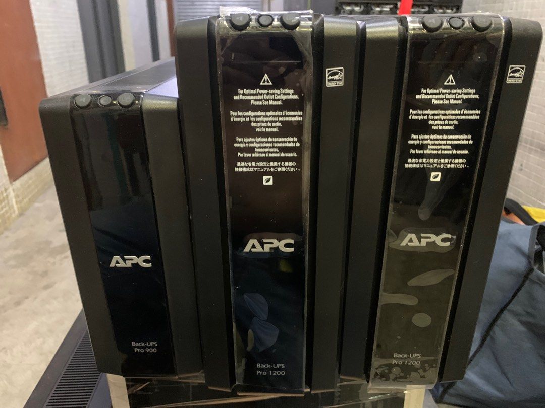 APC Back UPS Pro BR 900VA/540Watts , 6 Outlets, AVR, LCD Interface ...