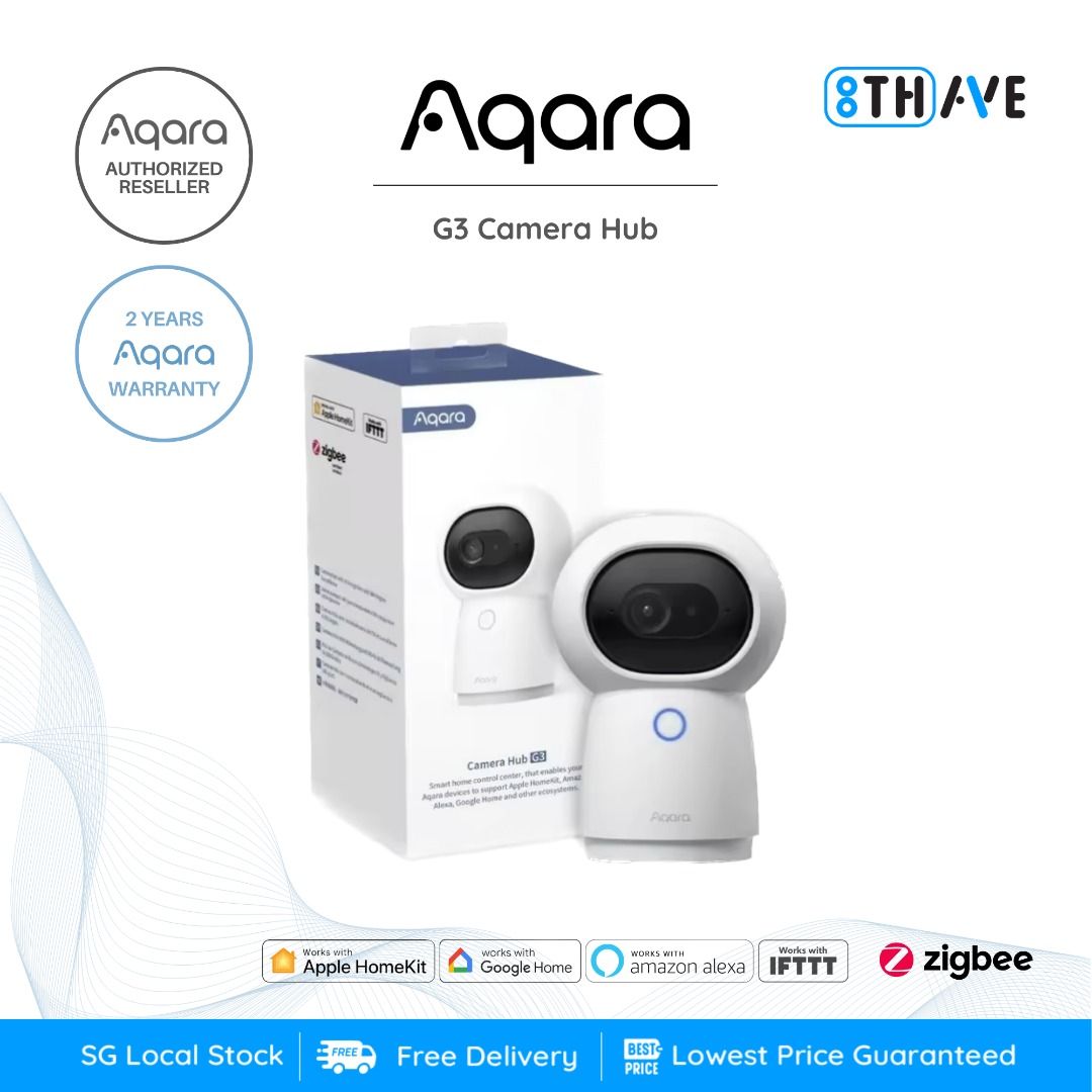 Aqara G3 Camera Hub | G2H Pro Camera Hub | 2K IP Cam with AI Facial + Gesture Recognition, IR ...