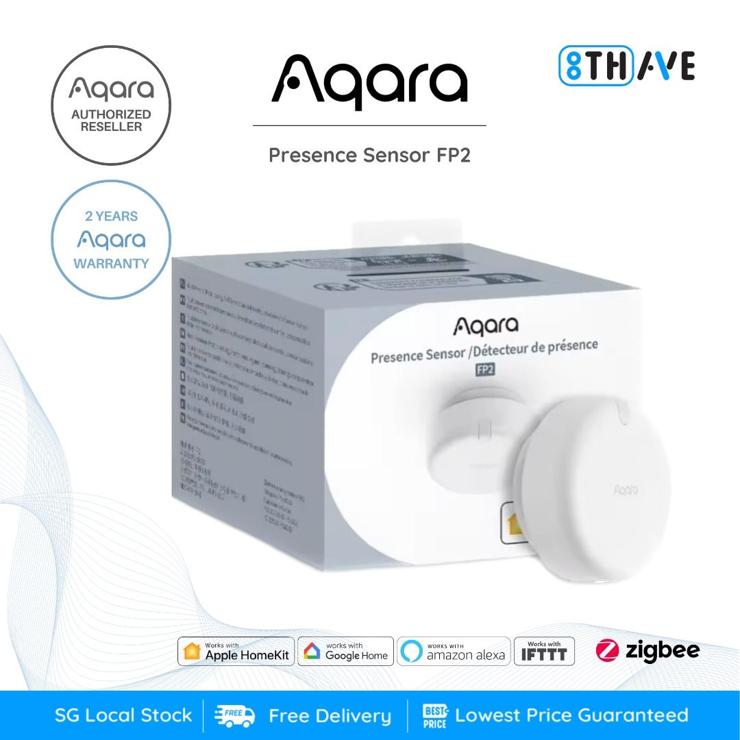 Aqara Presence Sensor FP2 | Radar, Person & Human Fall Detection ...