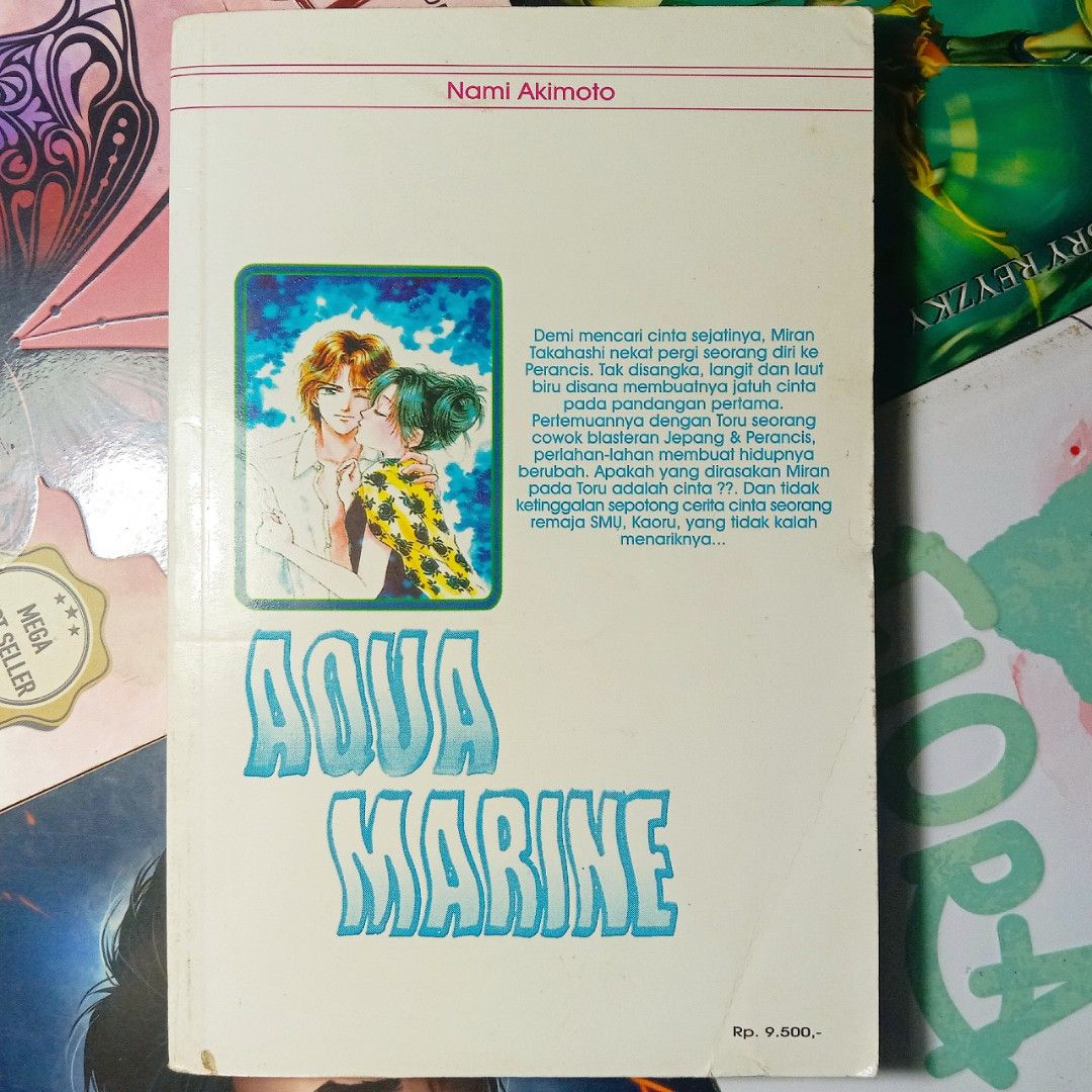 Aqua Marine - Nami Akamoto - M&C (komik oneshot), Buku & Alat Tulis ...