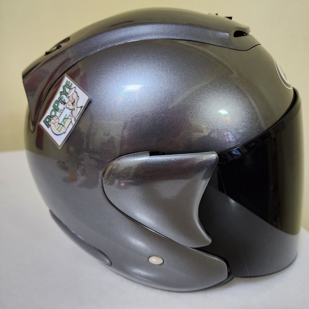 ARC RITZ HELMET GLOSS GREY COLOR, Motorcycles, Motorcycle Accessories ...
