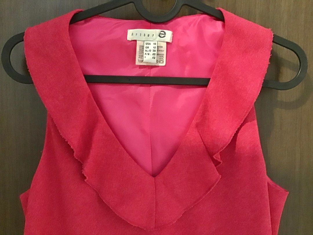 Arthur Yen Pink Dress, Women's Fashion, Dresses & Sets, Dresses on ...