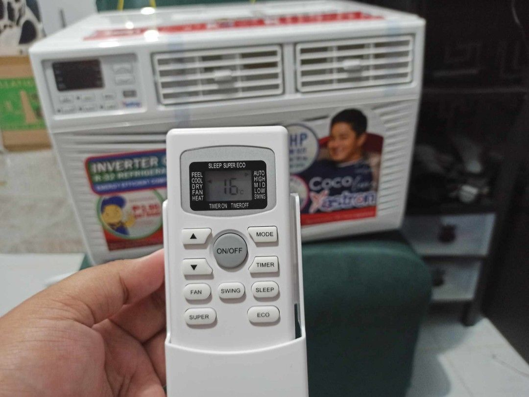 Astron Inverter Class 1HP Aircon with remote (window type), TV & Home ...
