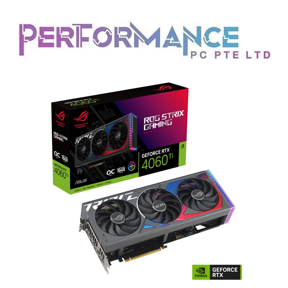 ASUS ROG Strix GeForce RTX 4060 Ti / 4060TI / RTX4060 TI OC edition ...
