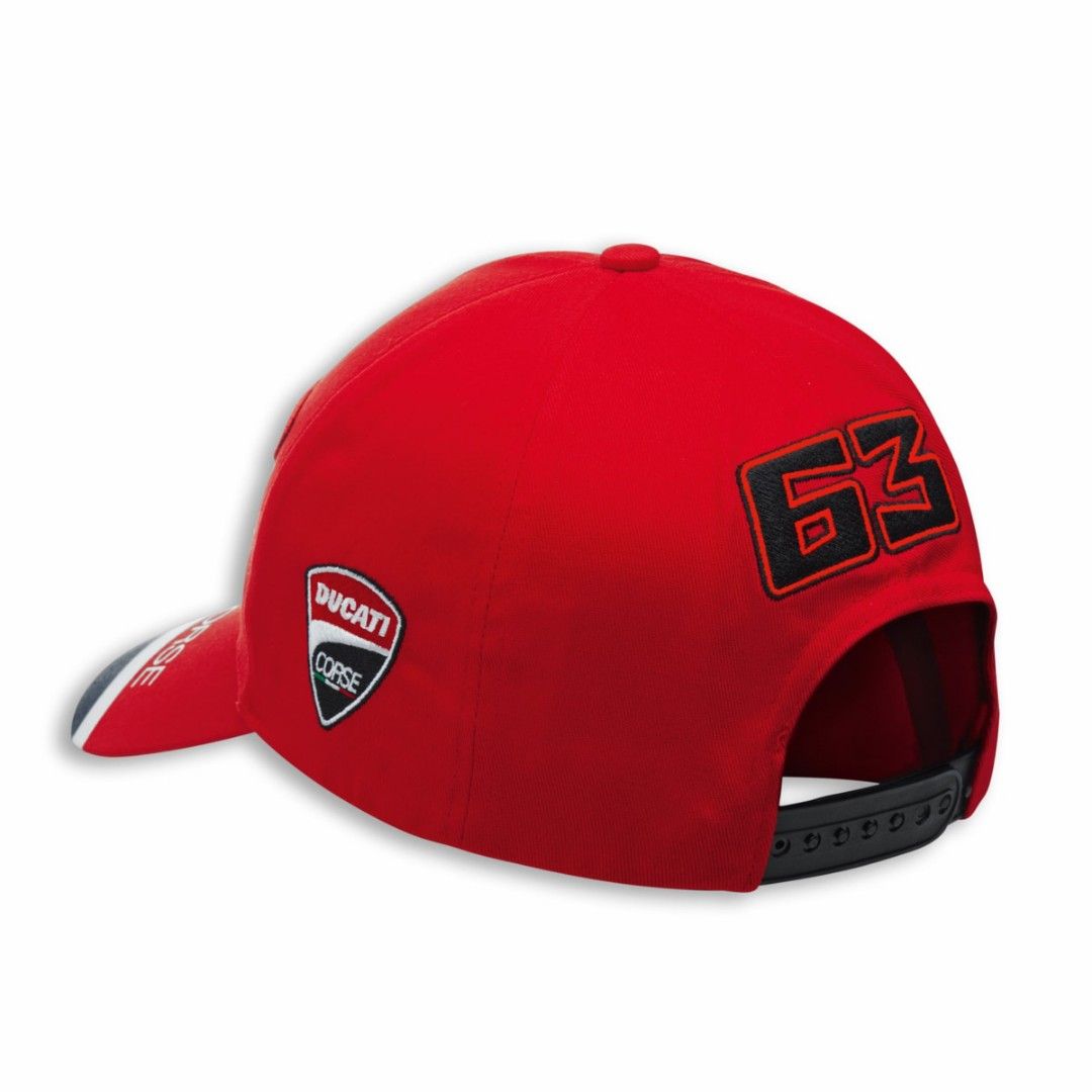 Authentic Ducati Pecco Bagnaia 63 Cap, Men's Fashion, Watches ...