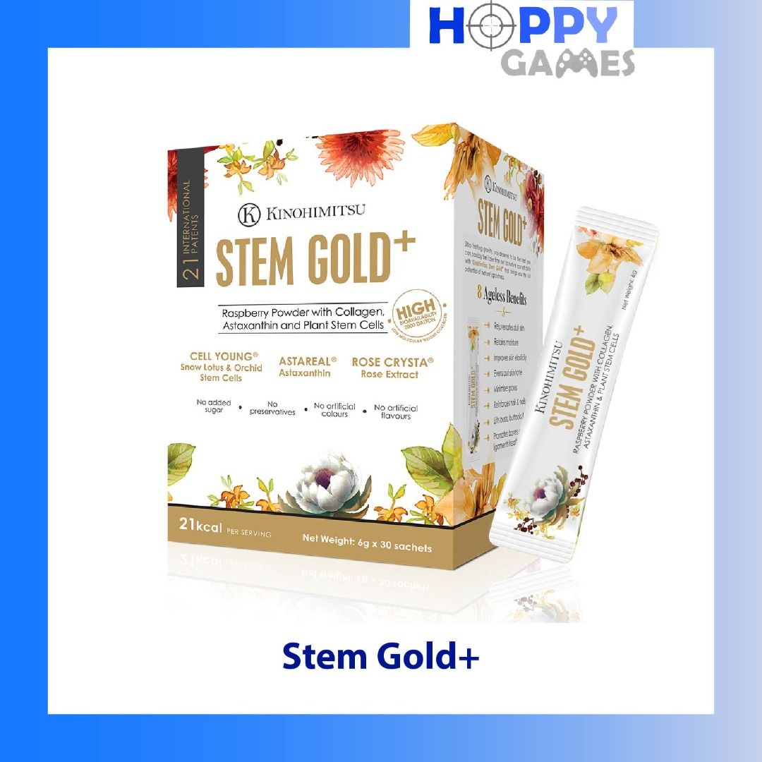 [AUTHENTIC] Kinohimitsu Stem Gold + Stem Gold+ Stem Gold Plus Collagen ...