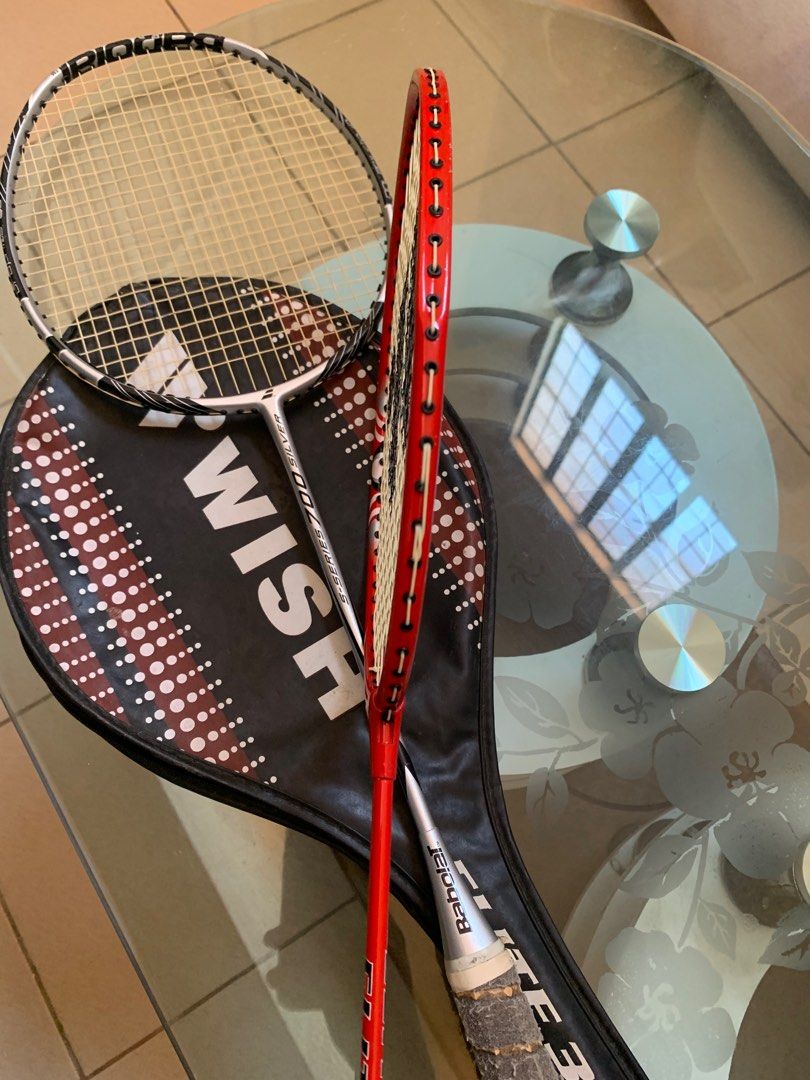 Babolat and Wish Badminton Racket ( Aspack ), Sports Equipment, Sports ...