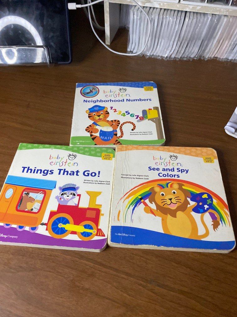Baby Einstein Book Set on Carousell