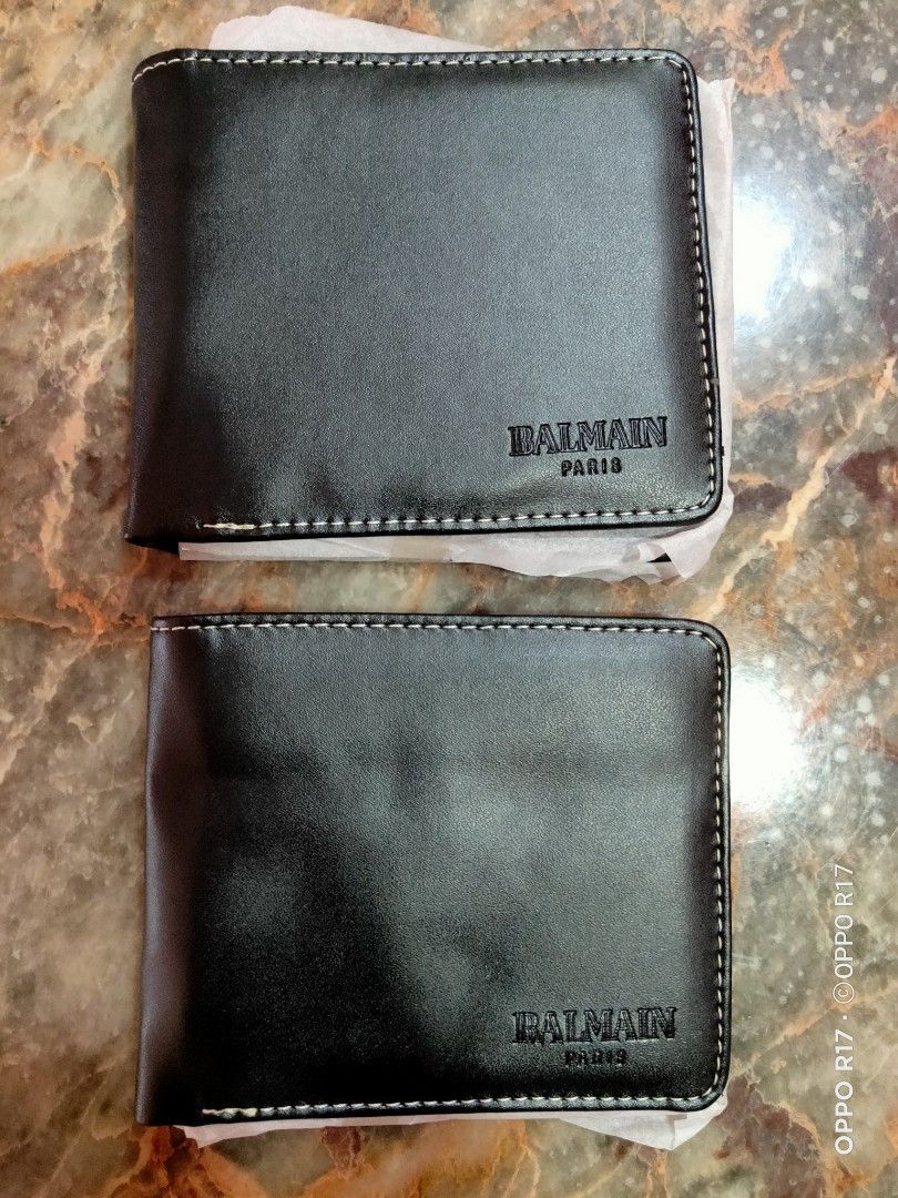 Balmain Wallet, Men's Fashion, Watches & Accessories, Wallets & Card ...