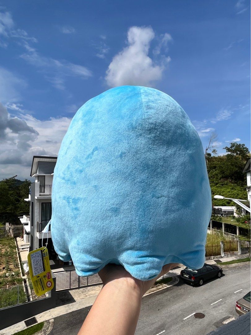 Bandai Namco Pac-Man Blue Ghost Plush, Hobbies & Toys, Toys & Games on ...