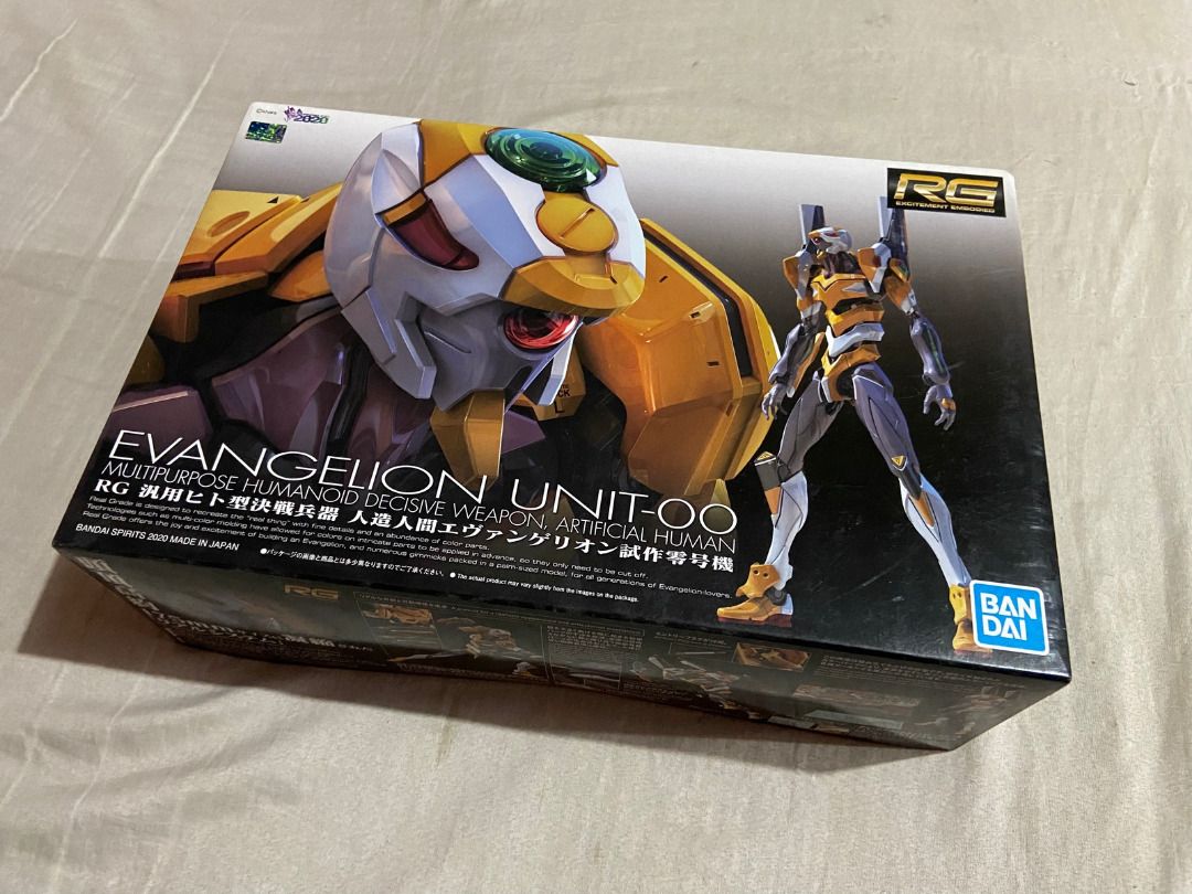 Bandai Real Grade Evangelion Unit-00 model kit, Hobbies & Toys, Toys & Games on Carousell