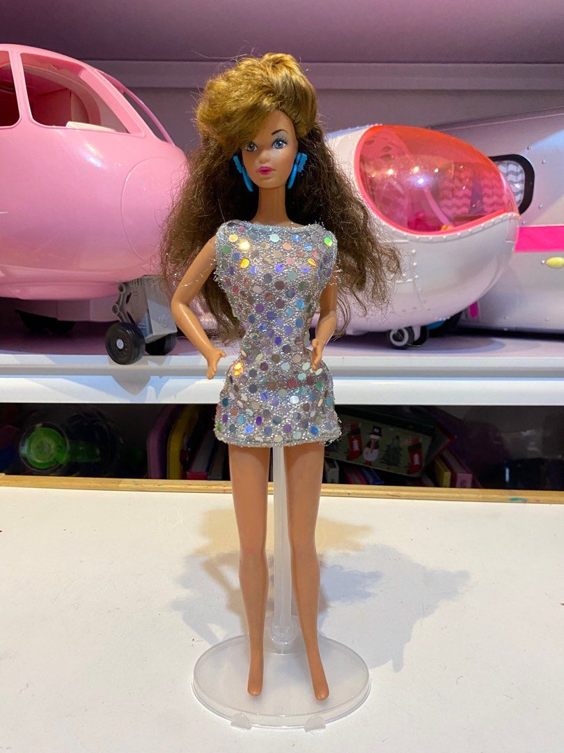 Barbie Vintage Steffie pouting Doll on Carousell