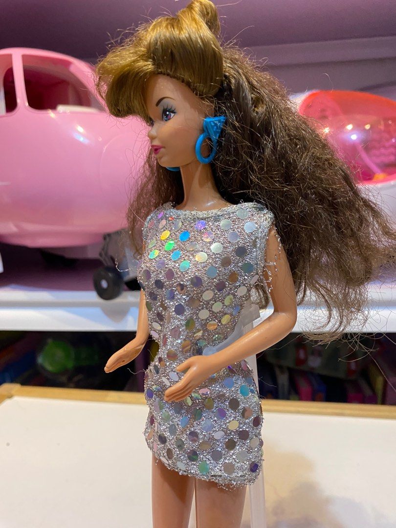 Barbie Vintage Steffie pouting Doll on Carousell