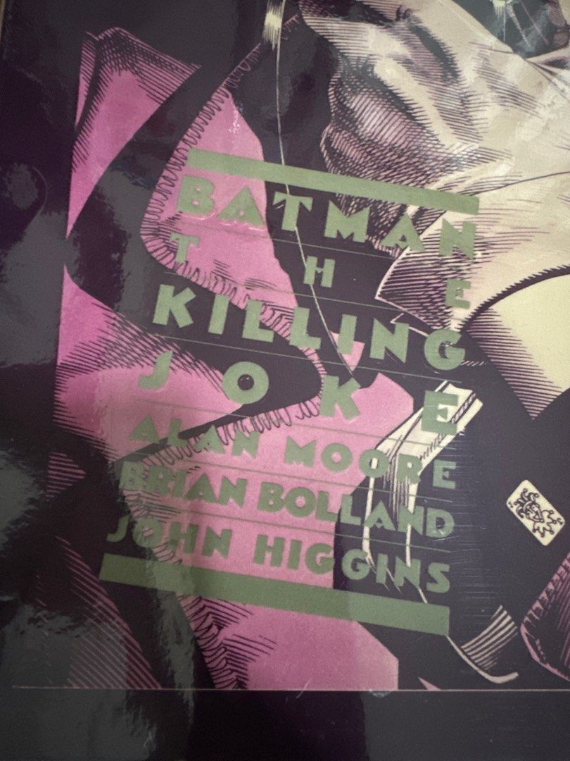 Batman Killing Joke Poster Joker Hobbies And Toys Books And Magazines