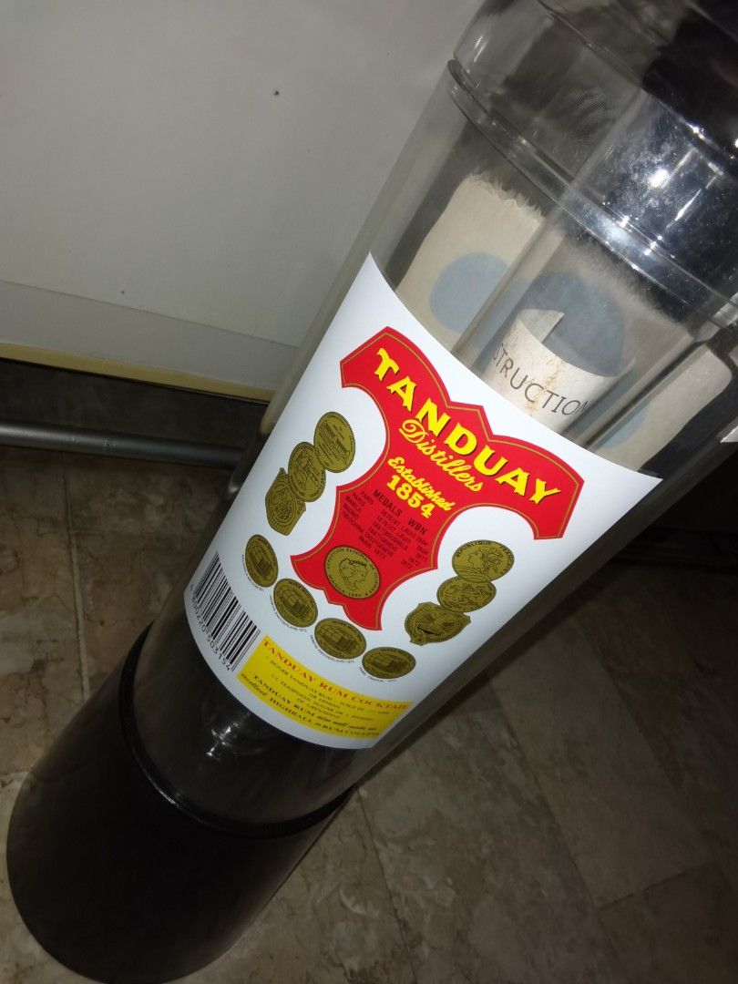 Beer Tower Tanduay 3L Collectible Bar Display, Furniture & Home Living ...