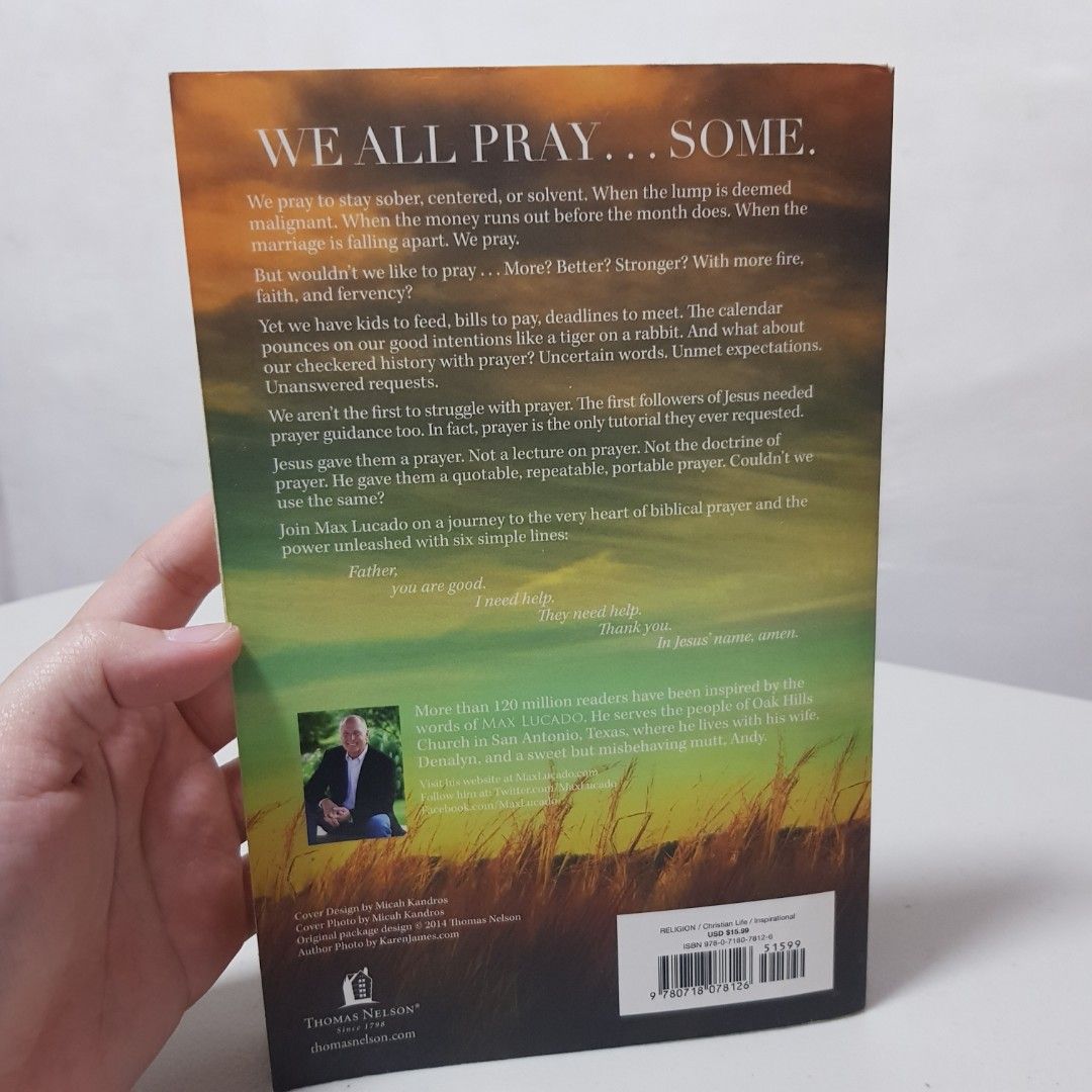 Before Amen by Max Lucado, Hobbies & Toys, Books & Magazines, Religion ...