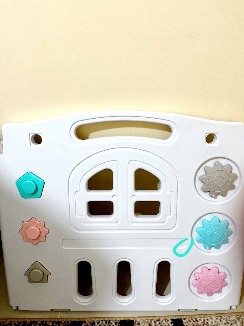 Big Folding Play Fence Playpen Crib 10+2 on Carousell