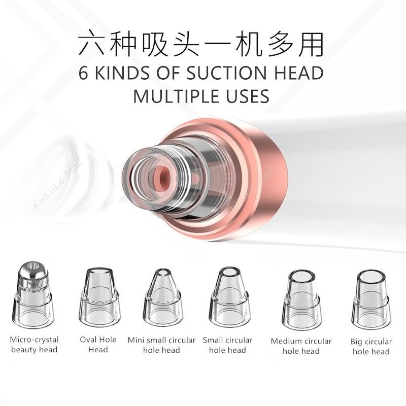 Blackhead Suction Vacuum Electric Cleansing Device acne suction machine ...