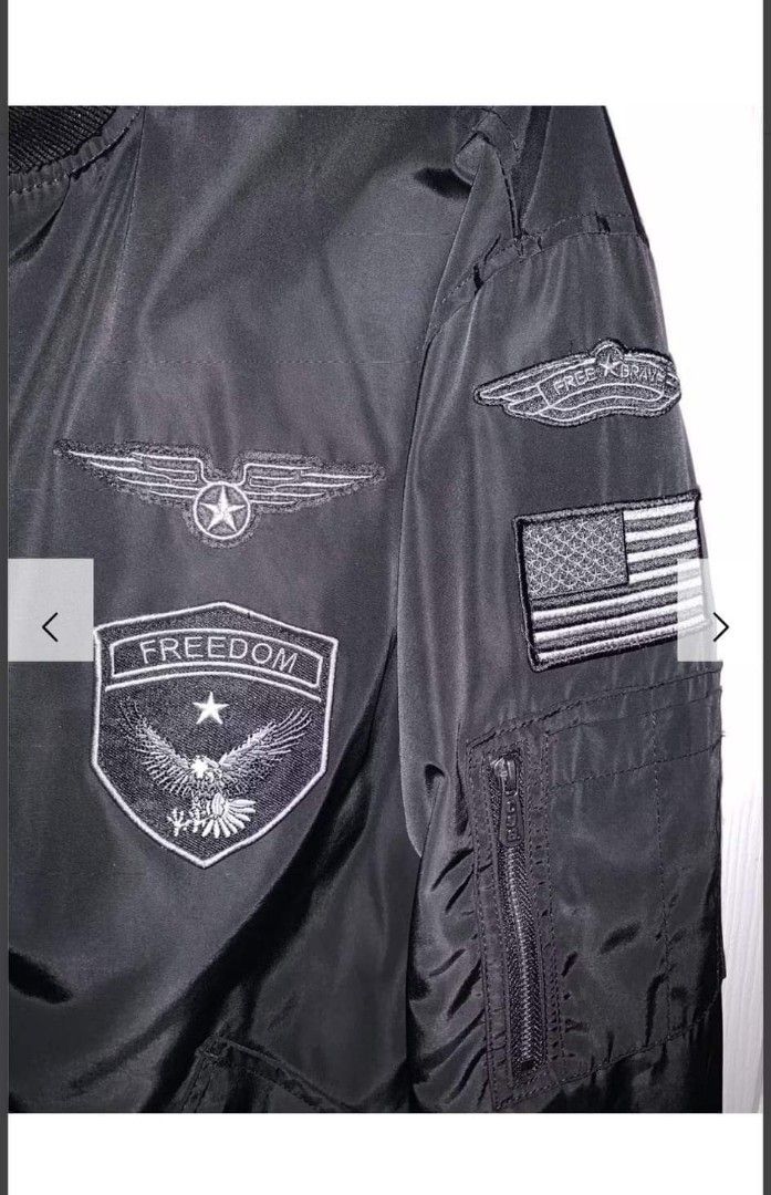 Vintage CSG USA BOMBER JACKET, Men's Fashion, Coats, Jackets and ...