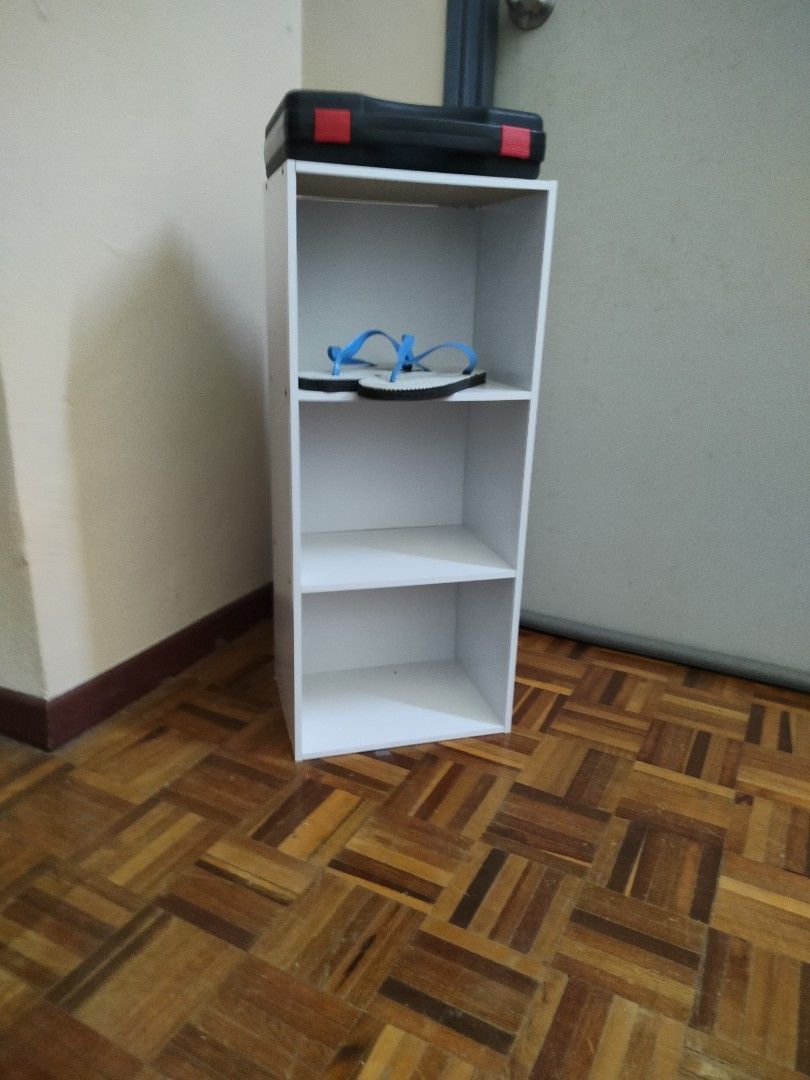Bookcase KABINET BUKU 3 TIER m, Furniture & Home Living, Home ...
