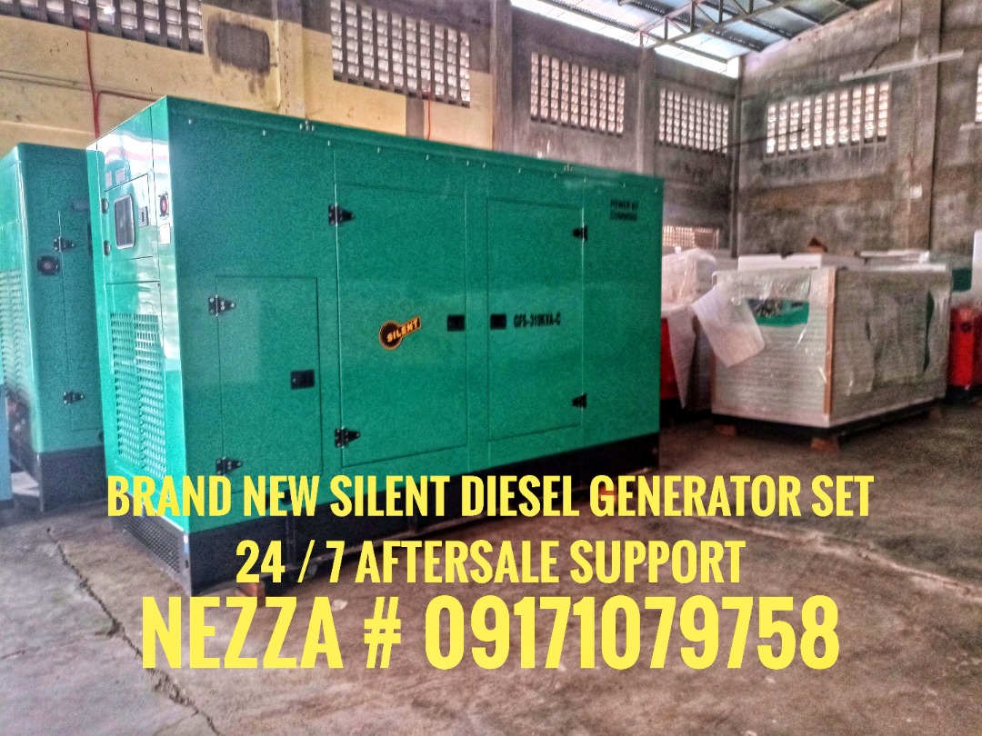 BRAND NEW SILENT DIESEL GENERATOR SET, Commercial & Industrial ...