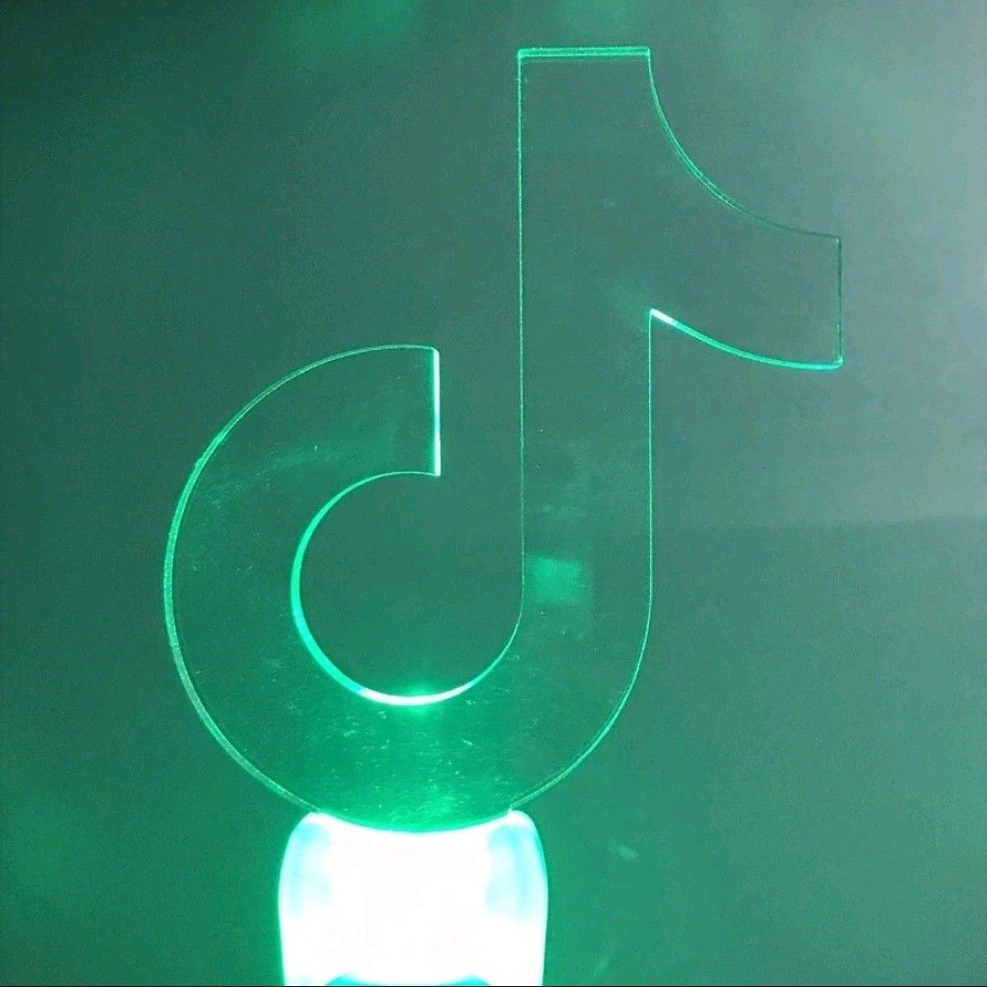 Brand New Tiktok Logo Light Stick Lamp, Hobbies & Toys, Stationery ...