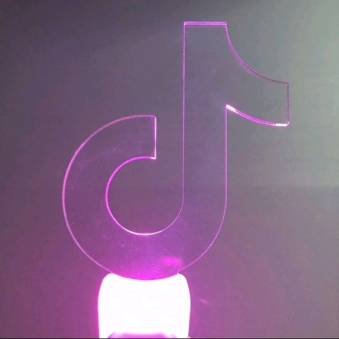 Brand New Tiktok Logo Light Stick Lamp, Hobbies & Toys, Stationery ...